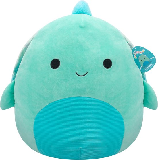 Squishmallows - Cascade Teal Turtle W/Tie-Dye Shell 40cm Plush | bol