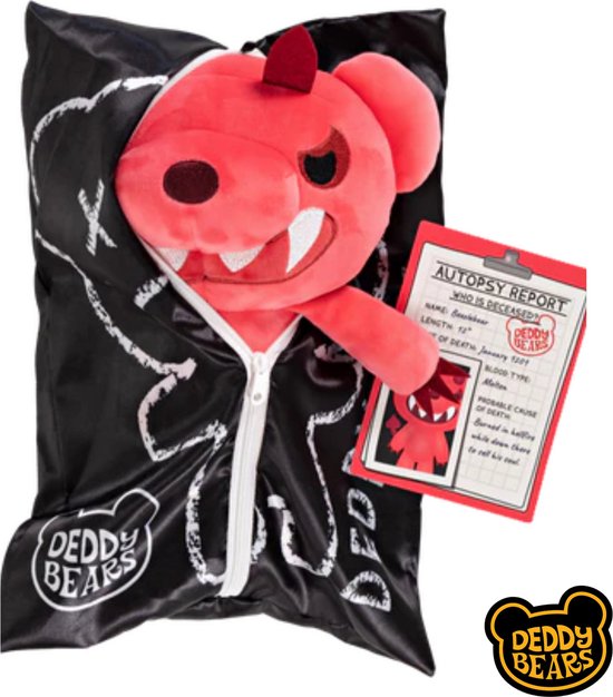 Deddy Bear Body Bag Plush - Beezlebear - 30 CM | bol
