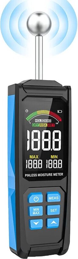 Vochtmeter - Professionele vochtmeter - Hygrometer - Vochtmeter muren ...