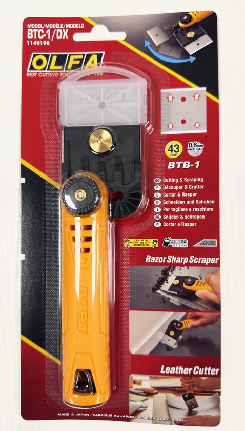 Olfa BTC-1/ DX coupe et grattage | bol