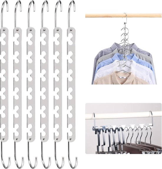 Kleerhangers Ruimtebesparend Metaal Maximale Kledinghangers Metaal kleerhangers-ruimtebesparend-metaal-maximale-kledinghangers-metaal
