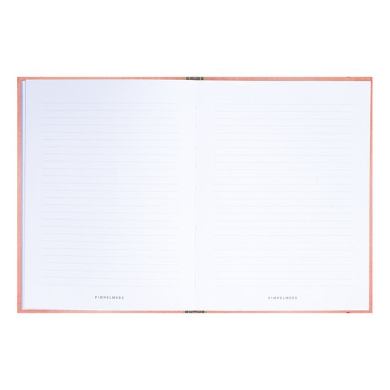 Pimpelmees notebook A5 Wonderland - Peach Butterbird | bol