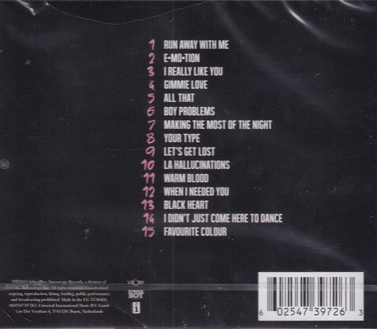 Jepsen Carly Rae - E.mo.tion (deluxe Edition), Carly Rae Jepsen | CD (album) | Muziek | bol