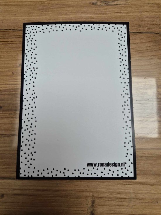RoNa Design Tegoedbon - DIY kraskaart - Inclusief envelop - Cadeaubon | bol