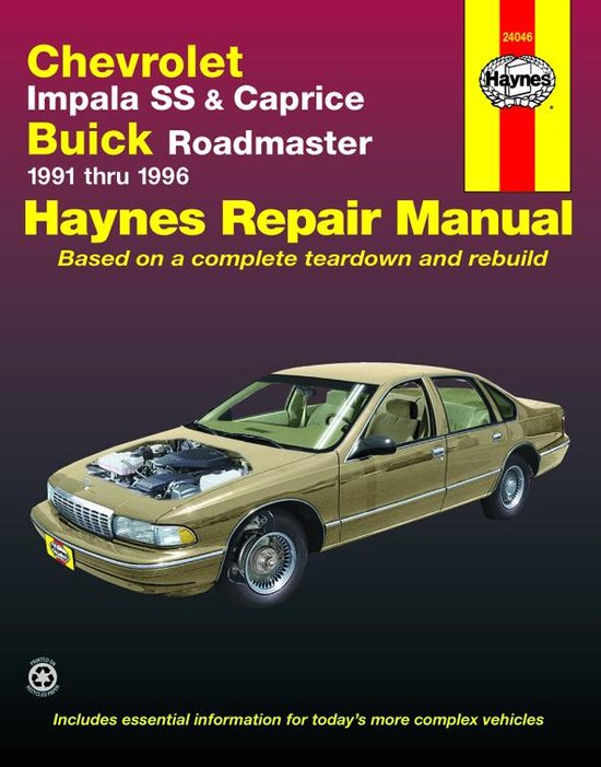Chevrolet Impala Ss And Caprice, Buick Roadmaster (1991-96 ...