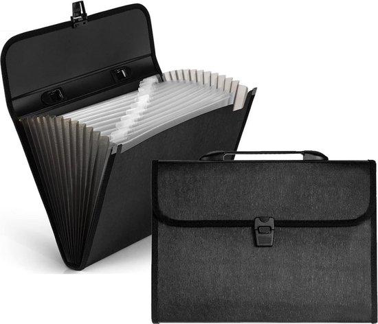 Documentenmap - A4 - Schrijfmap A4 - 13 vakken - map voor documenten ...