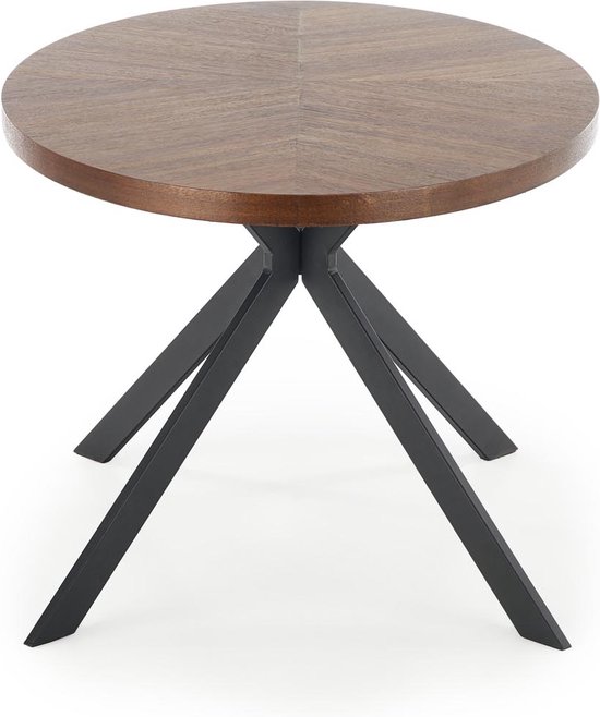 Locarno tafel 170x90x75 cm - ovale tafel - moderne eettafel - notenblad ...