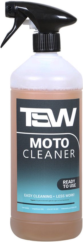 TSW Moto Cleaner - Ready to use - 1L - motorfiets reiniger - crossmotor ...