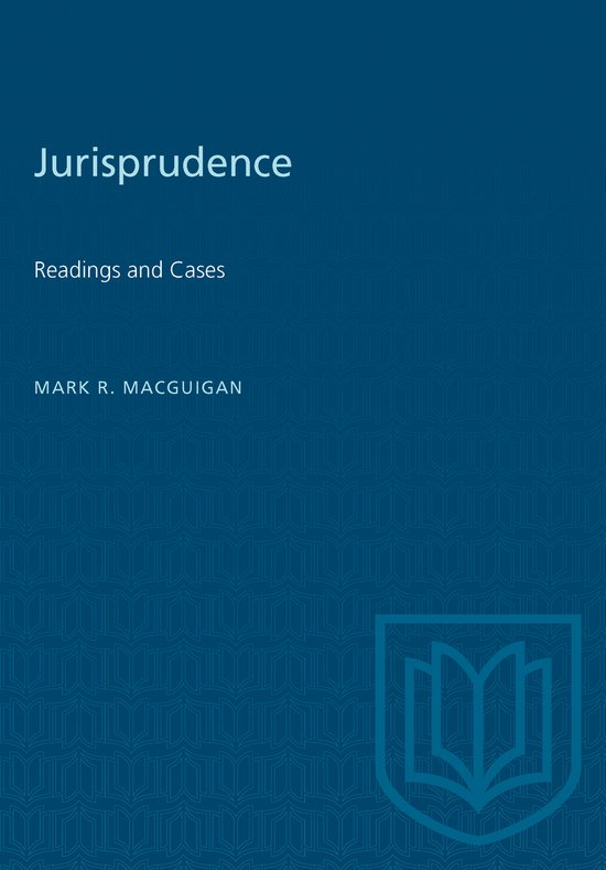 Heritage- Jurisprudence, Mark MacGuigan | 9781487577438 | Boeken | bol