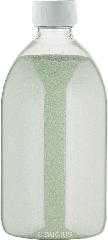 Scrubzout Dennen - 650 gram - Fles met witte dop - set van 6 stuks ...