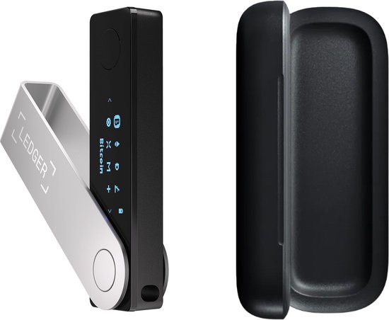 Ledger Nano X + Case - Hardware Wallet Bundel - Bluetooth - Originele ...