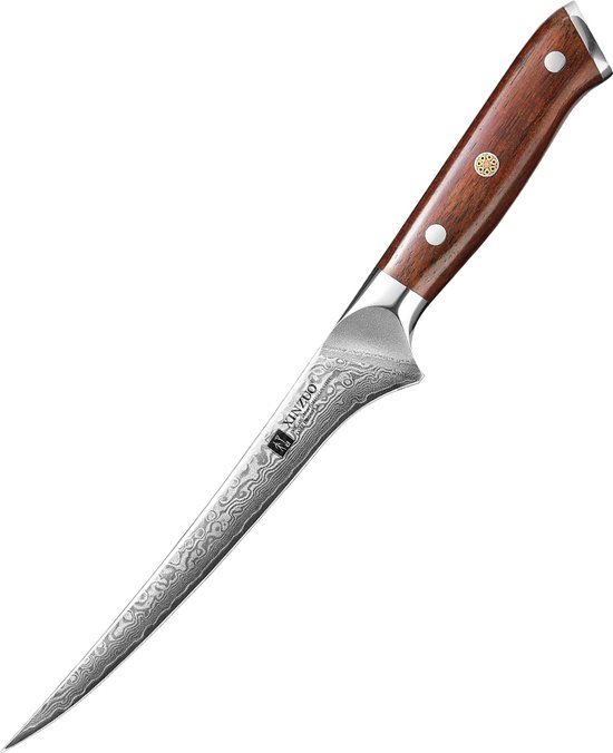 Damascus Fileermes / Vismes (67 lagen) | Xinzuo B13R Yu | Luxe ...