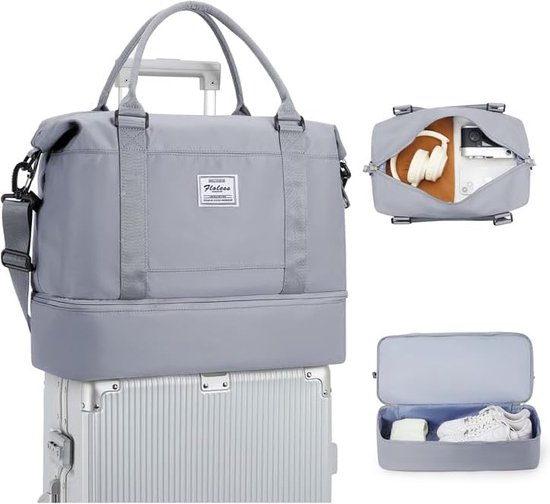 Handbagage, 40 x 20 x 25 cm, handbagage, tas voor vliegtuig, reistas ...