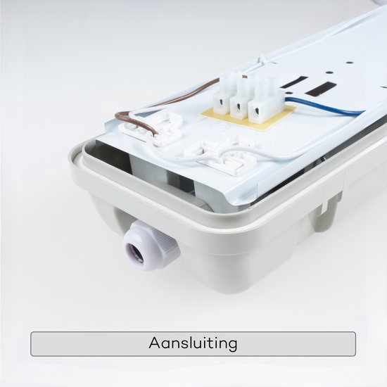 LED's Light LED TL dubbel armatuur 120 cm - Compleet met 2 LED TL ...