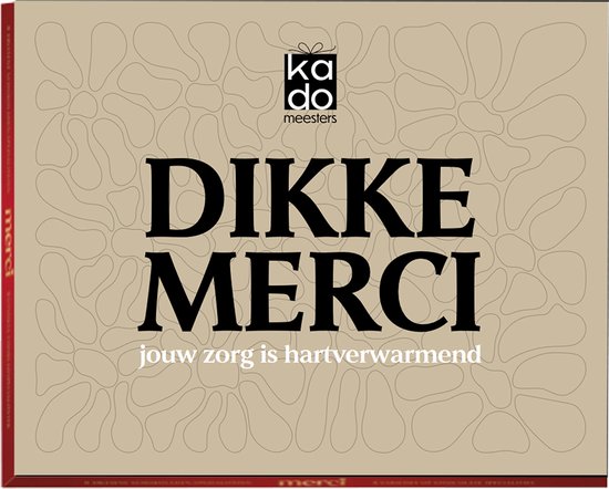 Merci Merci Finest selection - tekst 'dikke MERCI' jouw zorg is ...