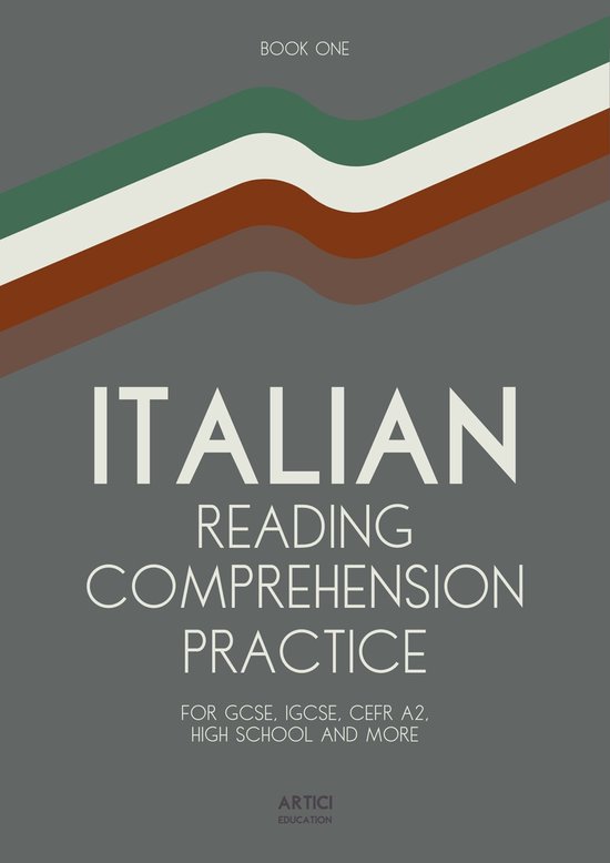 Book One Italian Reading Comprehension Practice (ebook), Artici ...