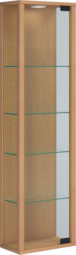 VCM Wandvitrinekast Hangende vitrinekast Glazen vitrinekast ...