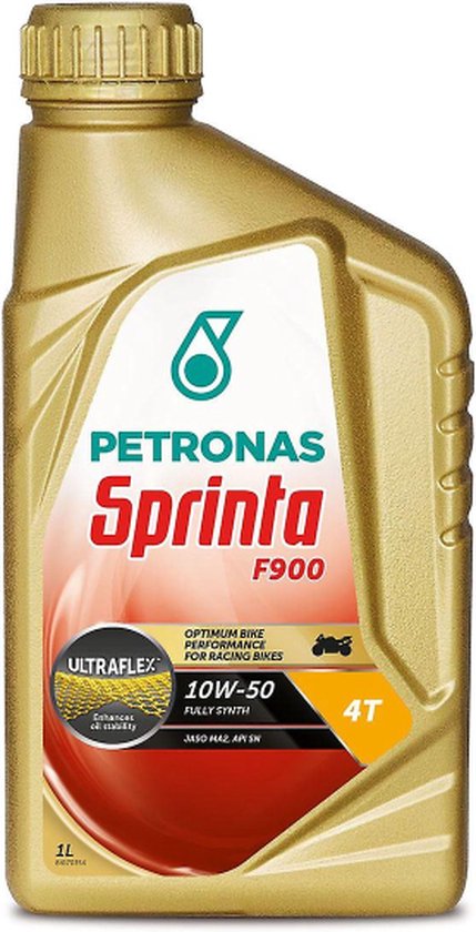 Petronas sprinta f900 10w50 (1L) (moto/bromfiets) | bol