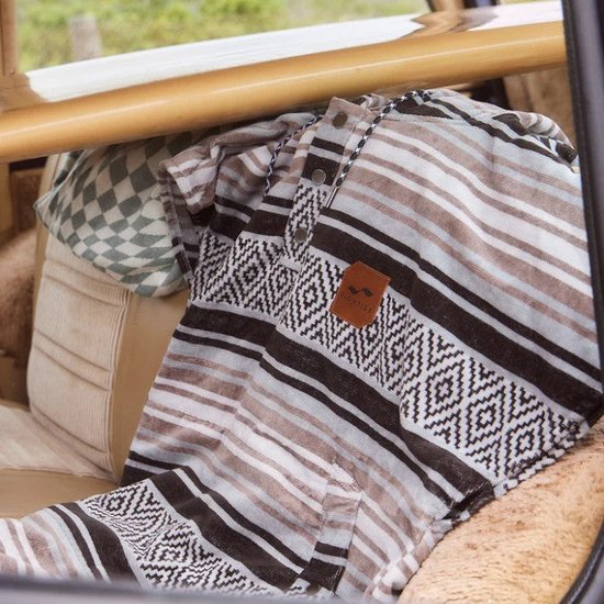 Slowtide Oso Courtyard Extra-warm Changing Strandponcho - Courtyard | bol