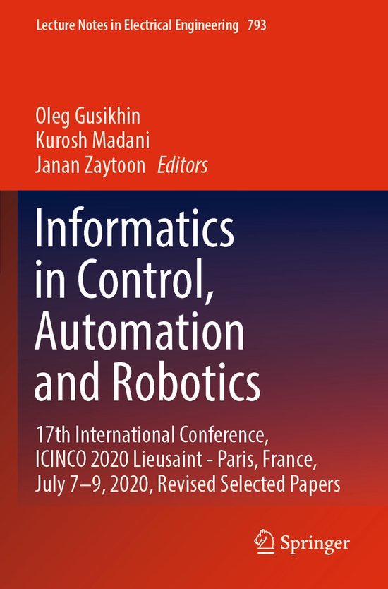 Lecture Notes in Electrical Engineering- Informatics in Control ...
