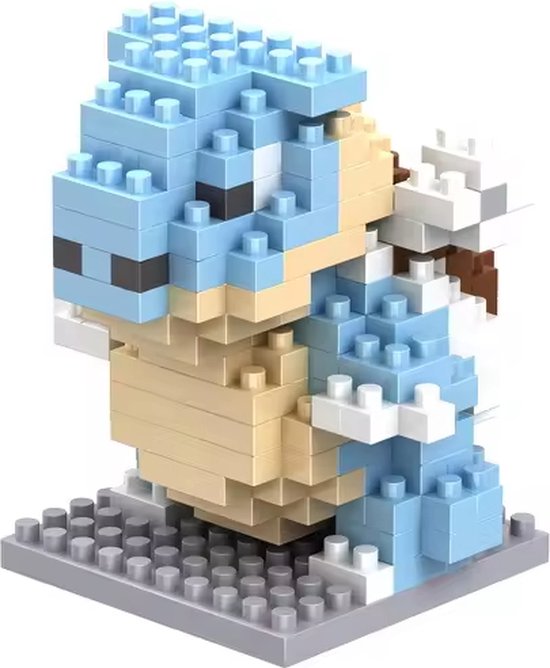 Micro Brick - Blastoise - 210Pcs - Bouwen - Bouwspeelgoed | bol