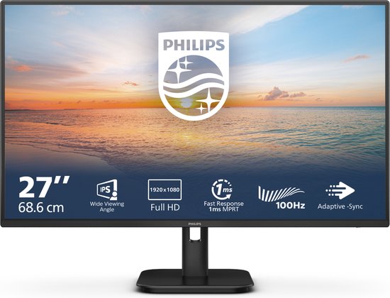 Philips 27E1N1100A - Full HD IPS Monitor - 100hz - LowBlue-modus ...