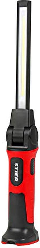 STIER - Premium LED Accu-werkplaatslamp - 1000 lumen - IP65 - 3200 mAh ...