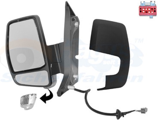 SPIEGELS VOOR FORD TRANSIT/TOURNEO CUSTOM 2013-2017 1776500 | bol