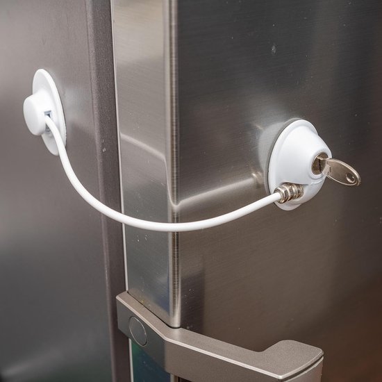 Vergrendeling voor Koelkast, Veilige Kasten en Deuren, Afsluitbare lijm ...