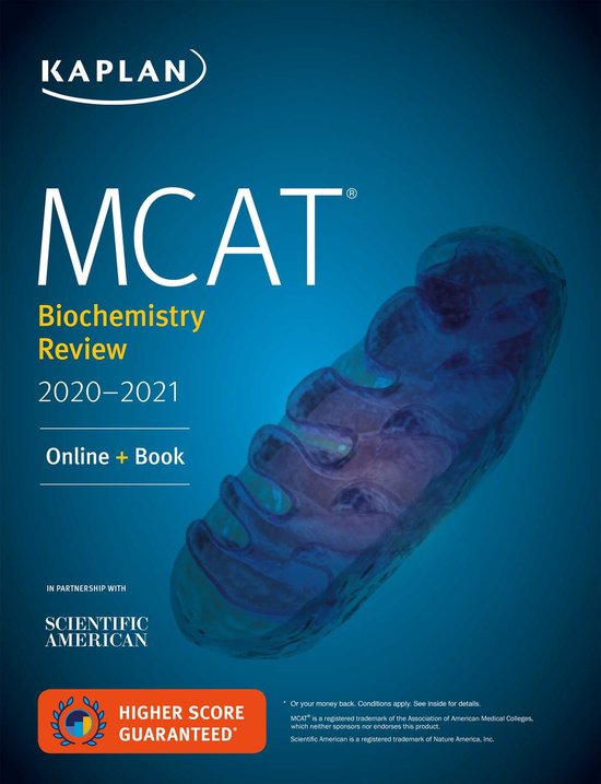 Kaplan Test Prep- MCAT Biochemistry Review 2020-2021 | 9781506248653 ...