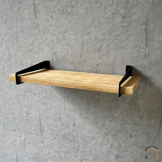 Metal Home Design - Industriële plankdragers zwart metaal - 15cm breed ...