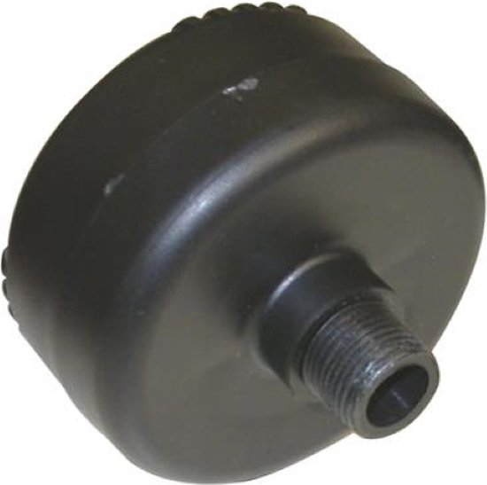 CriKo luchtfilter voor compressor - 3/8" buitendraad achterzijde | bol