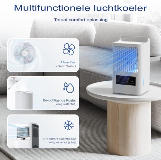 Mini-airco - Kleine airco - Mini luchtkoeler - Mini luchtkoeler - Mini ...