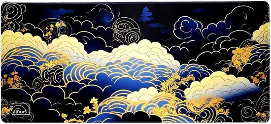De Gouden Wolken XXL Muismat - Extra Groot 900 x 400 x 4 mm Desk Mat | bol