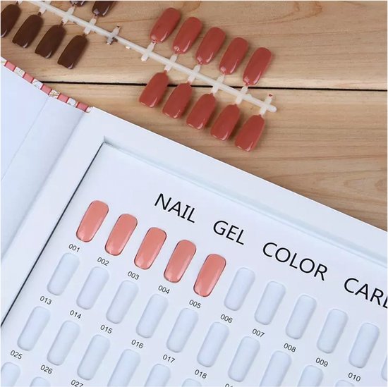 Nail Color Chart 120 Colors | bol