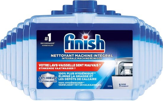 Finish Machine Cleaner 250ml Regular - 12 Stuks - Voordeelverpakking | bol