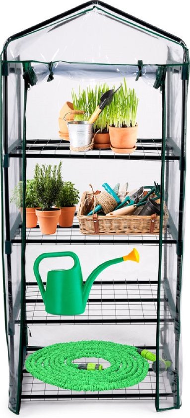 Teien broeikas 4-laags - Tuinkas | Kweekkas - 69x49x155 cm - Incl ...