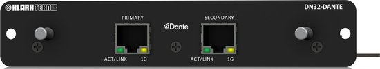 Klark Teknik DN32-DANTE Dante-Karte f. Midas M32 - Accessoire voor ...