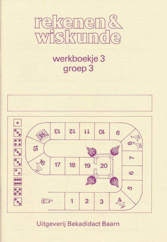 Rekenen & Wiskunde werkboekje 3 groep 3 (per stuk) | 8721101605513 ...