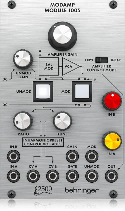 Behringer 1005 Modamp - Effect modular synthesizer | bol