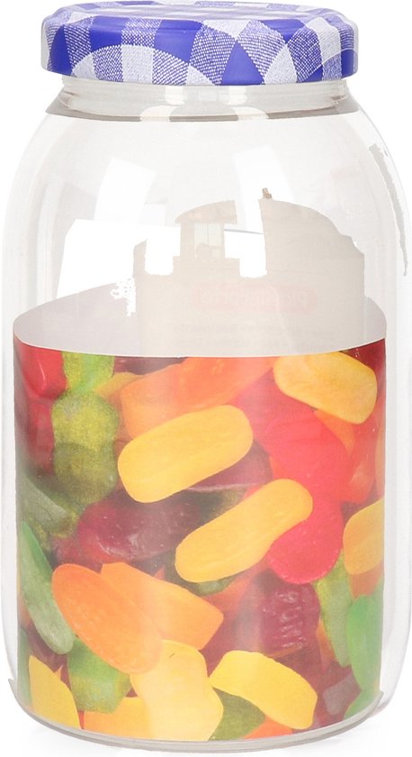 Plasticforte Weckpotten/inmaakpot set Classic - 4x - 550/750 ml ...