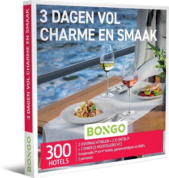 Bongo Bon - 3 Dagen Vol Charme En Smaak - Cadeaukaart | bol