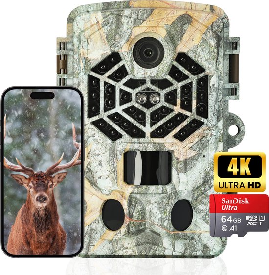 Habitly® Professionele Wildcamera met Nachtzicht - Voor Buiten ...