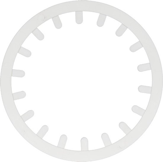 Nedco BV Klemring tbv aansluitbus ø 125mm PP, kunststof wit | bol