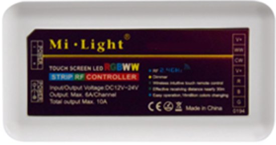 Controller LED Strip RF RGB+CCT 4-zone Mi-Light | bol