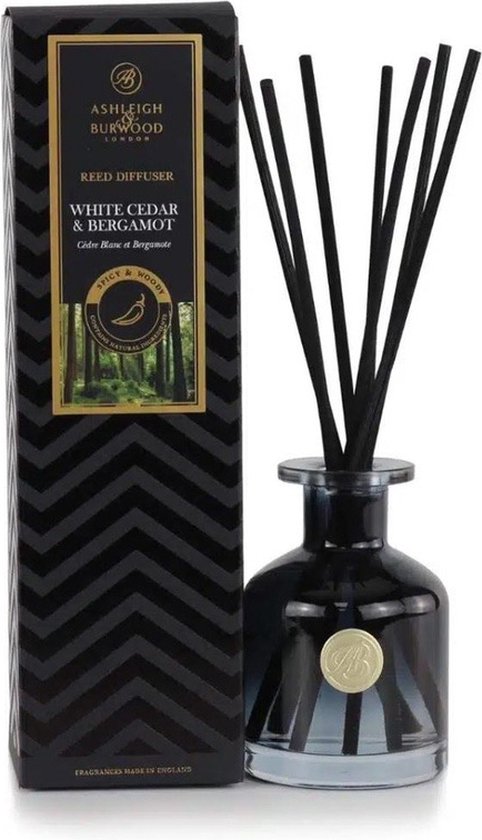 Ashleigh & Burwood Signature Reed Diffuser 120ml White Cedar & Bergamot ...