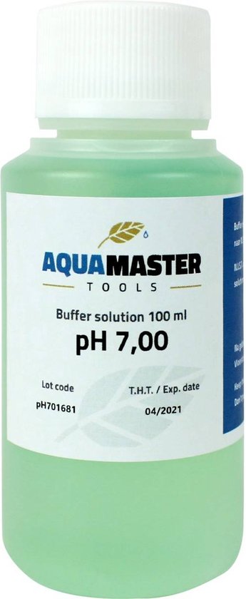 Kalibratie vloeistof pH7,00 - 100 ml - Aqua Master tools | bol