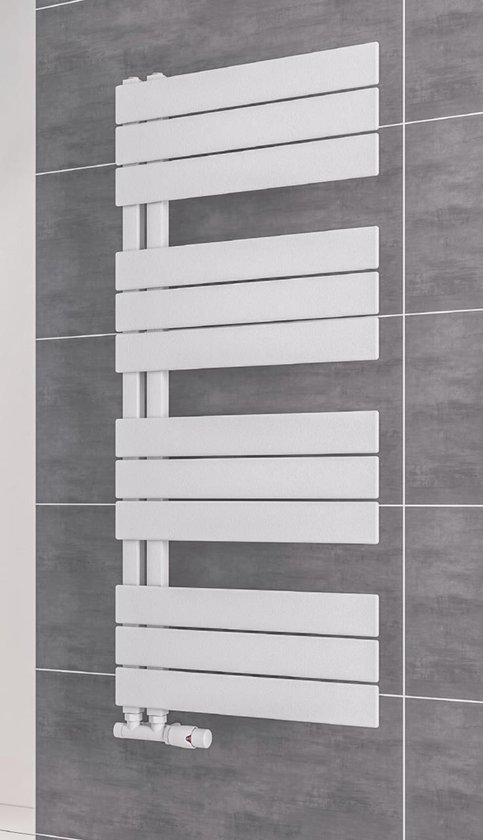 Eastbrook - Helmsley Design Handdoek Radiator Mat Wit 115x60cm | bol.com