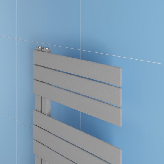 Eastbrook - Helmsley Design Handdoek Radiator Mat Grijs 140x60cm | bol.com