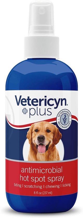 Vetericyn® Plus Hot Spot Spray 250 mL (verpakking/label kan variëren ...
